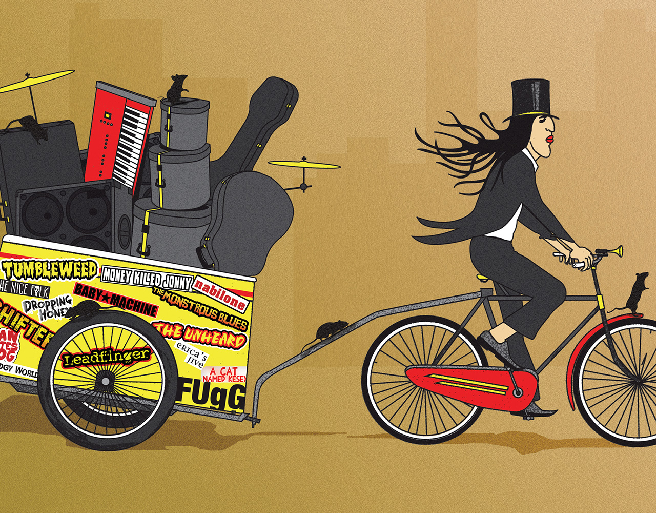 Documentary Illustration & Layout - Trina Collins